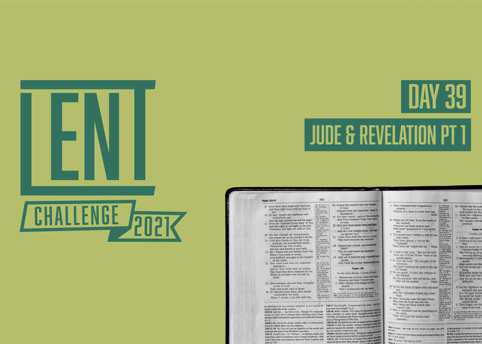 Bible Tour Lent Challenge - Christianity